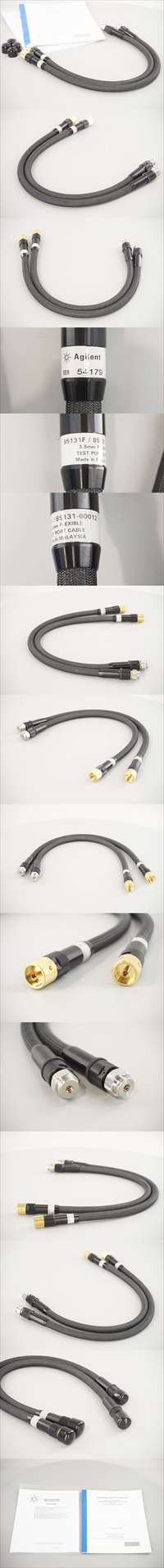 [DW]2本セット Agilent 85131F 85131-60012 3.5mm FLEXIBLE TEST PORT CABLE テスト ...
