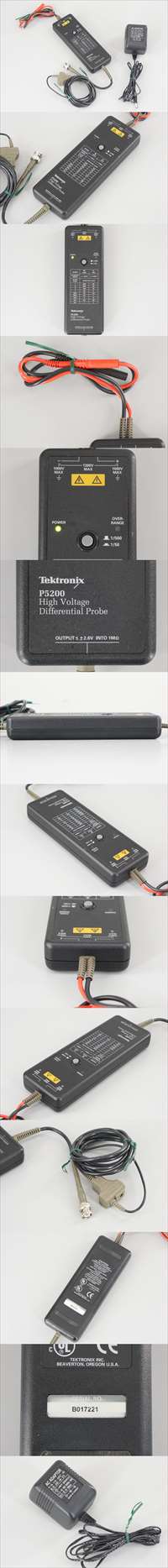 【中古】[DW]USED Tektronix P5200 High Voltage Differential Probe ACアダプター付 高 ...
