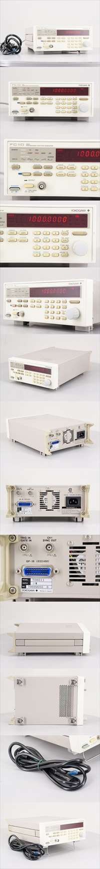 【中古】[DW]USED YOKOGAWA FG110 706011-1-M SYNTHESIZED FUNCTION GENERATOR ...